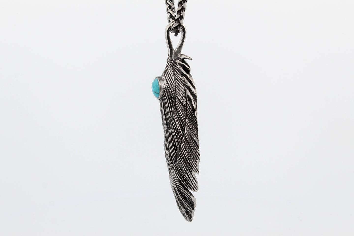 Buy Stainless Steel Mystic Quill Pendant Chain | STAYSTAINLESS